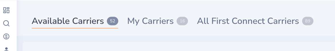 How do I request a carrier appointment?
