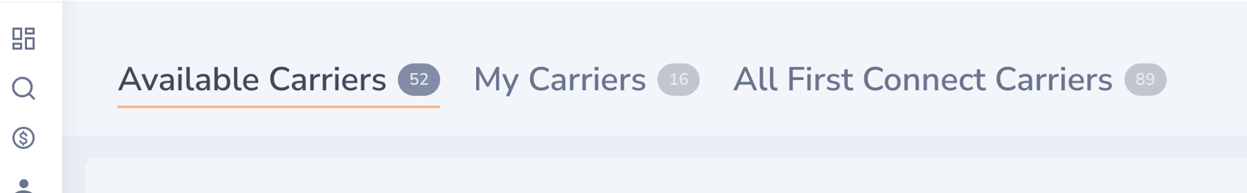 How do I request a carrier appointment?