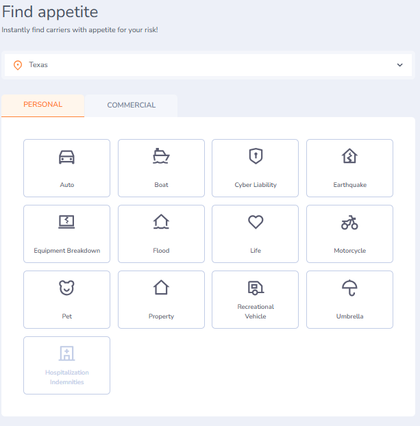 Understanding the Appetite Finder