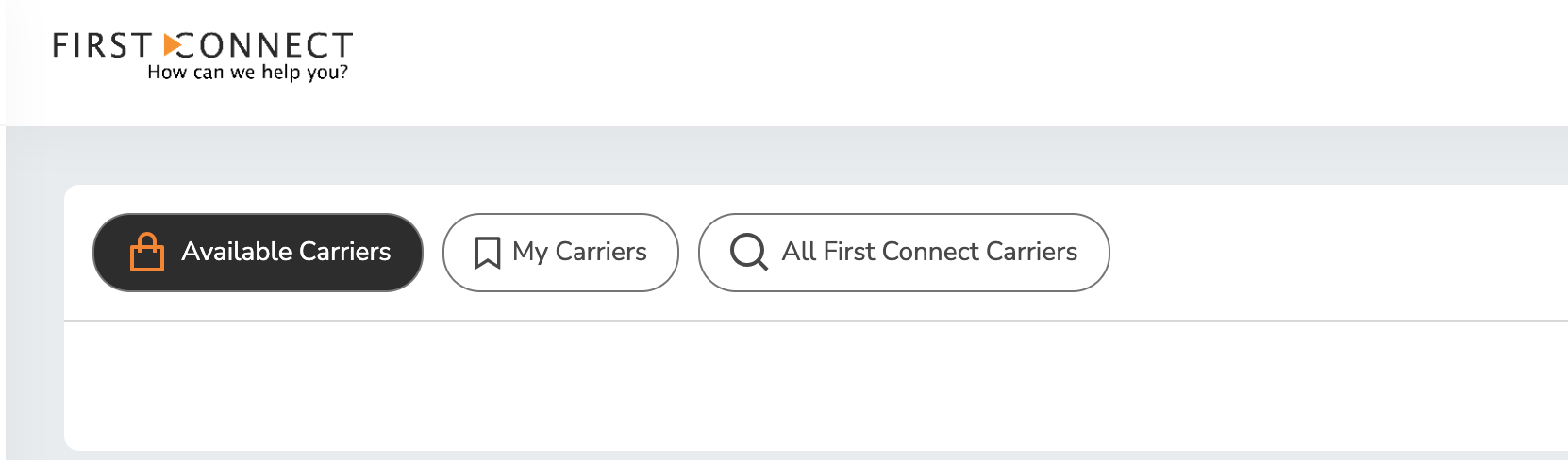 How do I request a carrier appointment?